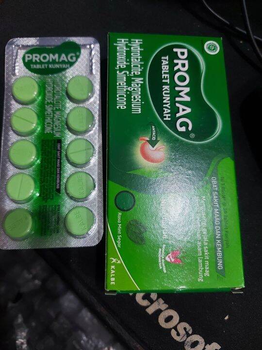 promag tablet 1pak isi 4 kotak/12 strip | Lazada Indonesia