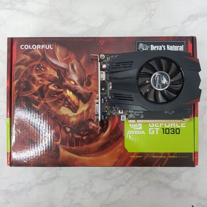 Colorful GT 1030 2Gb Gddr4 มือสอง สภาพใหม่ ประกัน DEVA 12/2024 | Lazada ...