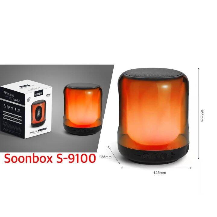 GG - Speaker Bluetooth Wireless LED soonbox s 9100 Speaker Aktif Wireless High Bass speaker ...