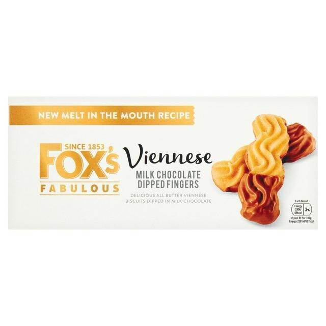 Fox's Viennese Chocolate Dipped Finger Biscuits 105g x 2 boxes | Lazada