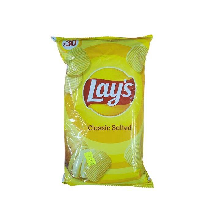 Lays Classic Salted Potato Chips 73g | Lazada Singapore