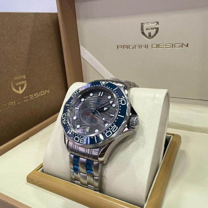 Pagani Design 42mm Men's Stainless Steel Automatic Watch PD-1685 | Lazada