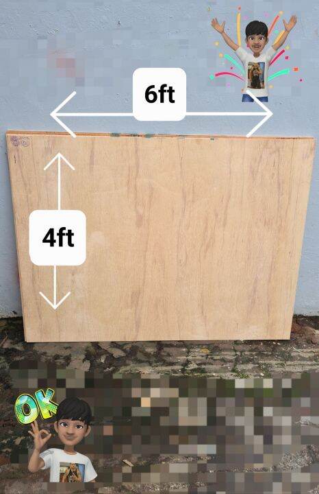 Quality Boards - 4ft x 6ft | Lazada PH