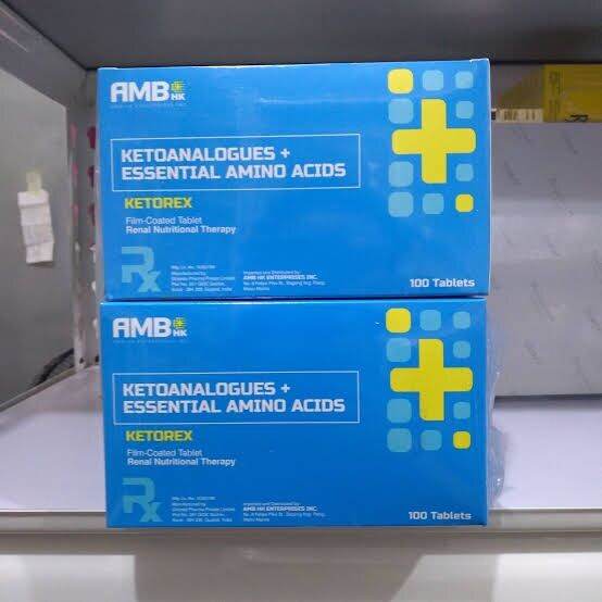 Ketorex 600mg Amino acids 100pcs | Lazada PH