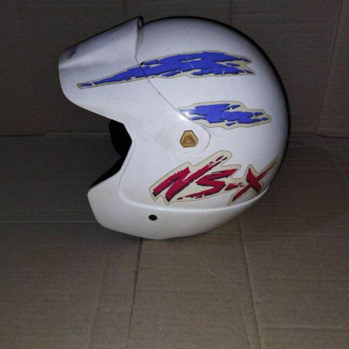 helm half facee jadul honda nsx original seken | Lazada Indonesia