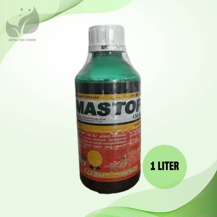 MASTOP 135SL 1Liter Herbisida Kontak Purna Tumbuh | Lazada Indonesia