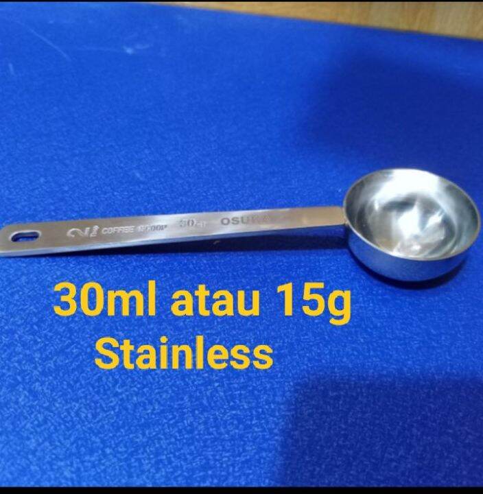 Sendok Takar Stainless 30ml atau sendok Takar Kopi Stainless 15g ...