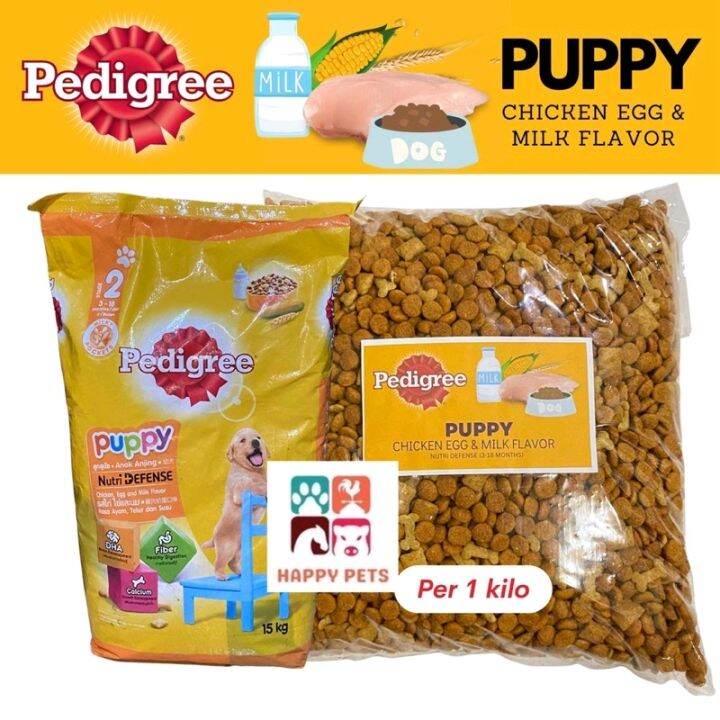 Pedigree Puppy Chicken Egg and Milk Flavour (REPACK 1 KILO ONLY ...