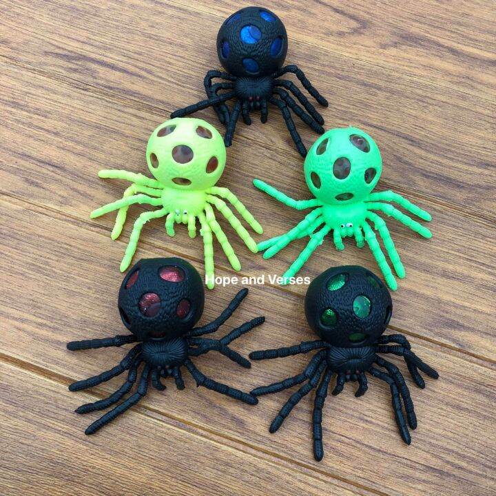 Spider Squishy Squish Squeeze Pinch Toy for kids and Children Anti ...