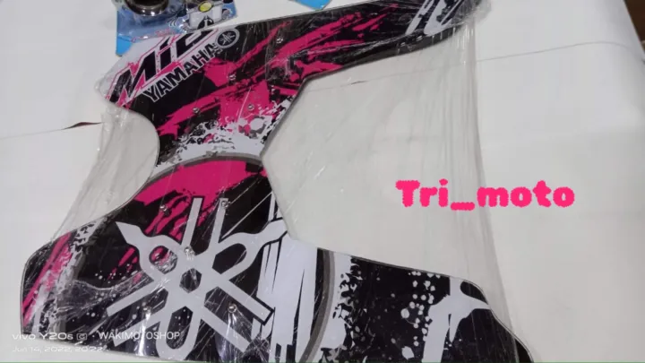 Foot Board Matting Acrylic Mio Sporty cooter. Magenta color New Style ...