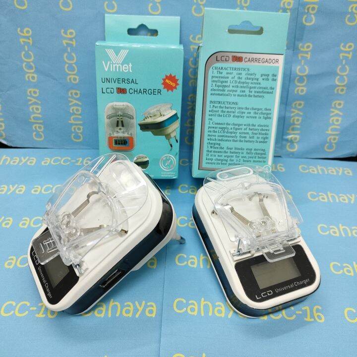 Charger Dekstop Jepit Lcd Casan Kodok Travel Charger Lcd Universal ...