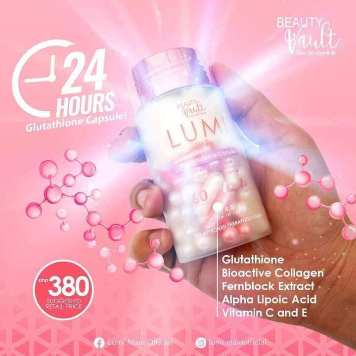 LUMI 24H GLUTA BY BEAUTY VAULT | Lazada PH