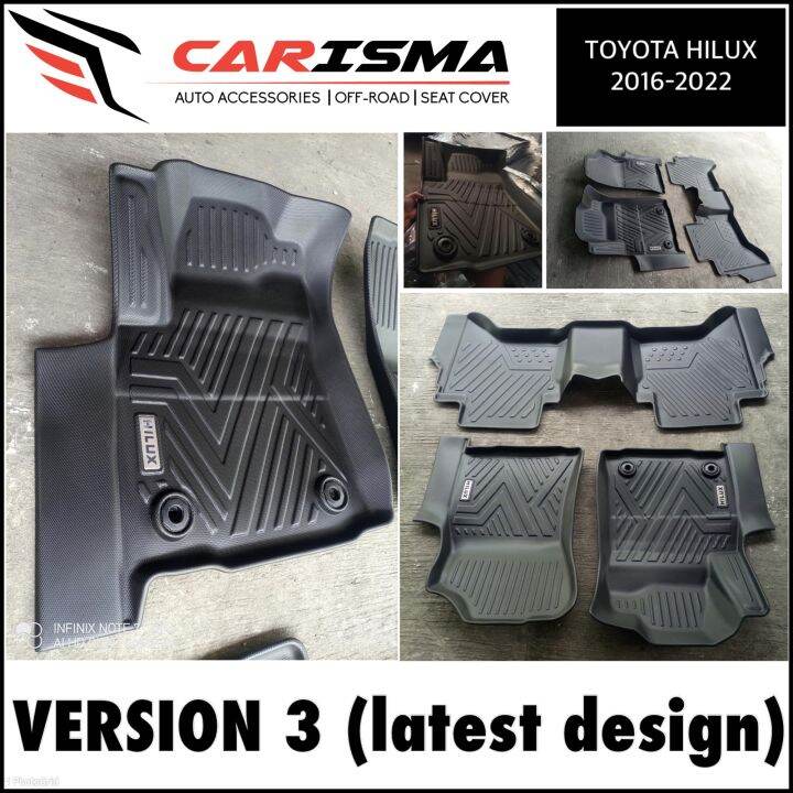 TOYOTA HILUX REVO/CONQUEST DEEP DISH MATTING (hilux accessories ...