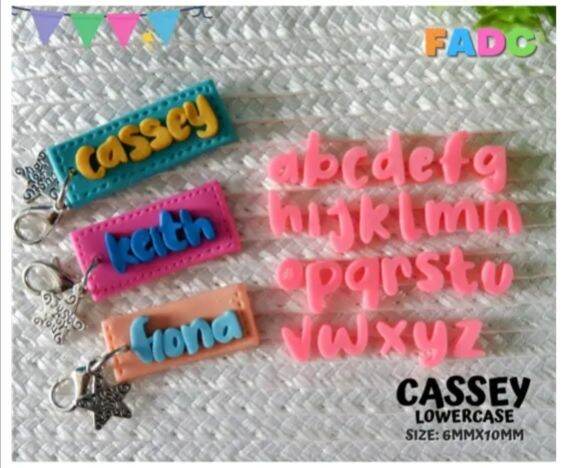 cassey lowercase letter silicone mold | Lazada PH