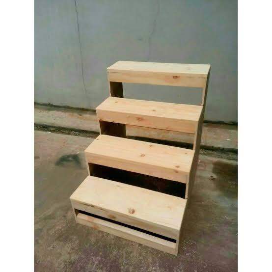 kursi tangga 4 susun minimalis | Lazada Indonesia