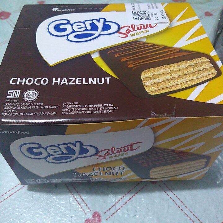 Gery Wafer Choco Hazelnut isi 24 | Lazada Indonesia