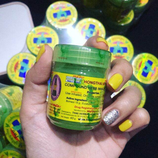 Hong Thai Herbal Inhaler Made in Thailand Nasal Inhalant | Lazada PH
