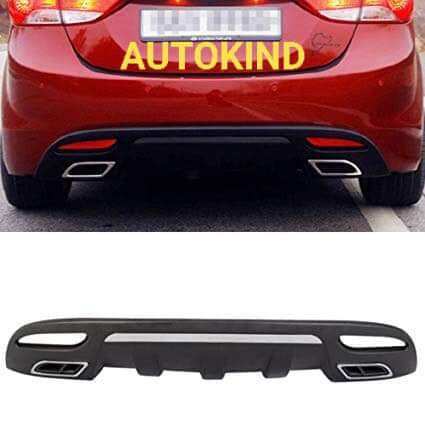 Hyundai Elantra 2011-2013 Rear Bumper Diffuser | Lazada PH