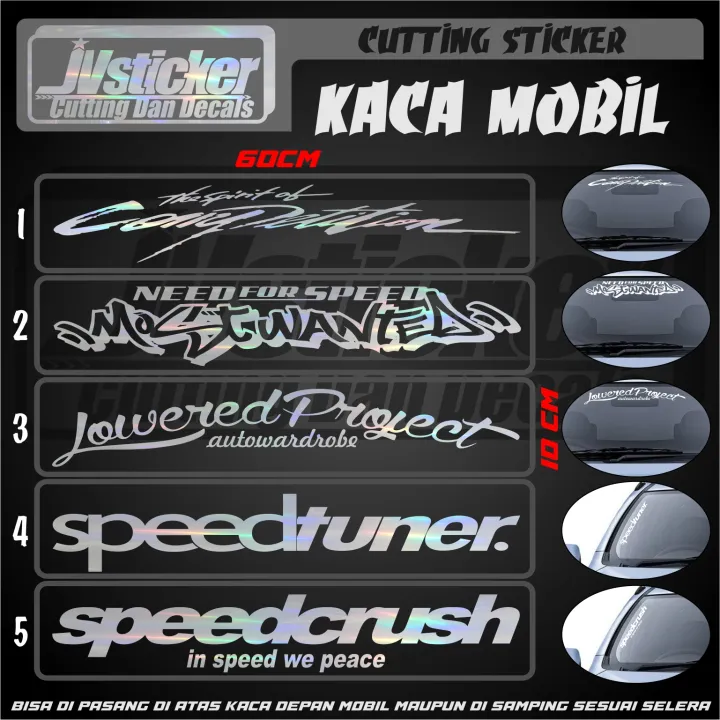 sticker panjang tulisan buat di all mobil sticker viral sticker murah ...