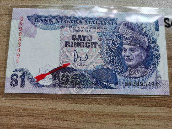 Satu Ringgit old note UNC | Lazada