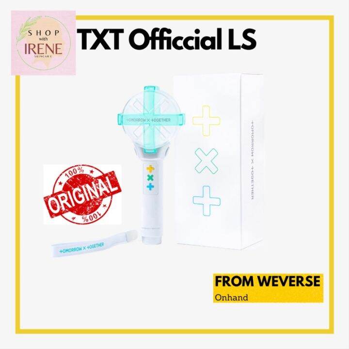 TXT (TOMORROW X TOGETHER) - Official Light Stick MOABONG from Weverse ...