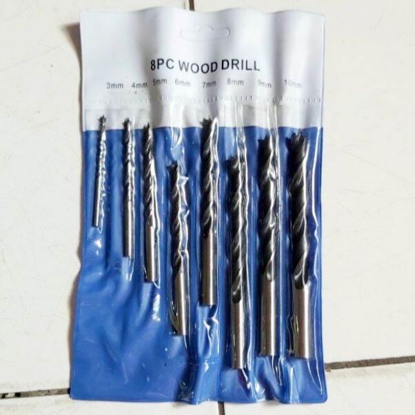 Mata Bor Kayu Set 8pcs | Lazada Indonesia