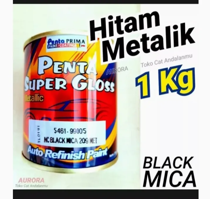 Cat Penta Black Mica Hitam Metalik 1Kg Penta Super Gloss Black Met ... Cat Penta Black Mica Hitam Metalik 1Kg Penta Super Gloss Black Met ...