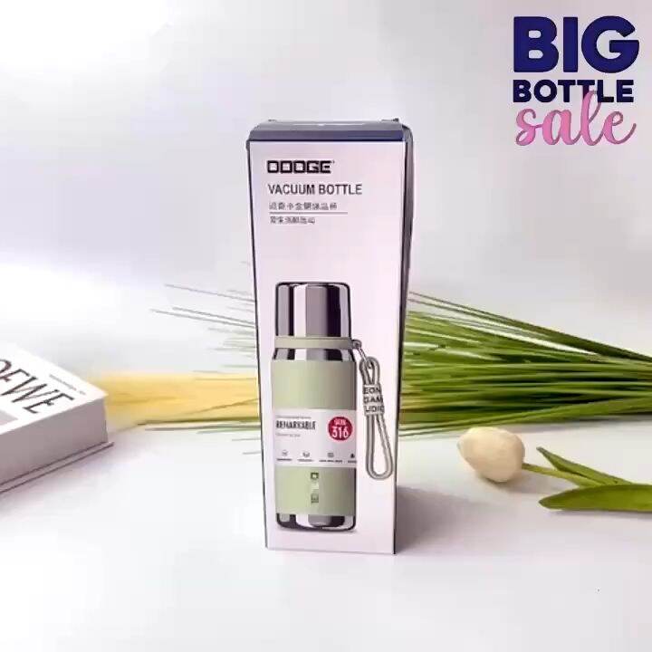 DB-23657 กระบอกน้ำสแตนเลส316 กระบอกน้ำเก็บความเย็น กระบอกน้ำพกพา แก้วเก็บความเย็น630ml | Lazada ...