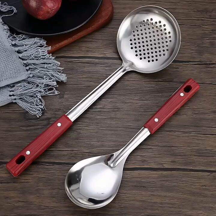 Nipiin Stainless Steel Kitchen Cooking Utensils Kitchenware and ...