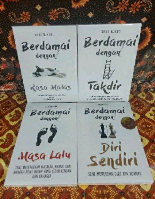 Buku paket 4 motivasi Berdamai dengan Takdir / Berdamai dengan diri sendiri / Berdamai dengan ...