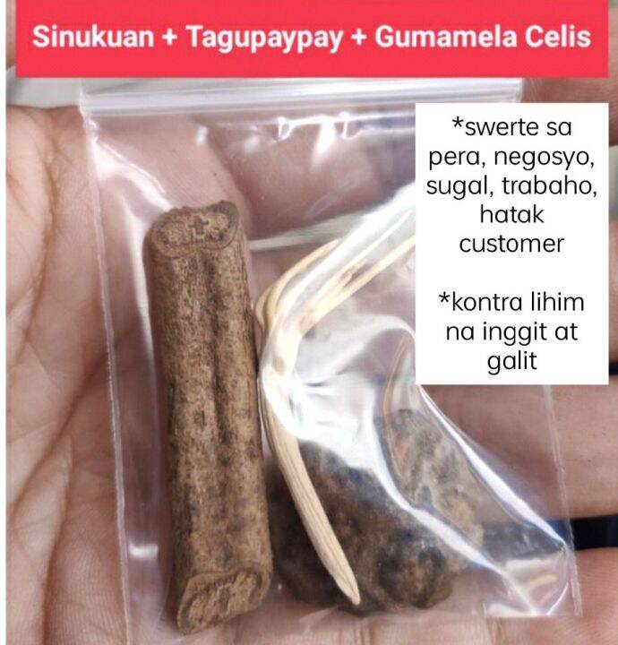 Sinukuan+Tagupaypay+Gumamela Celis-pampaswerte set na | Lazada PH