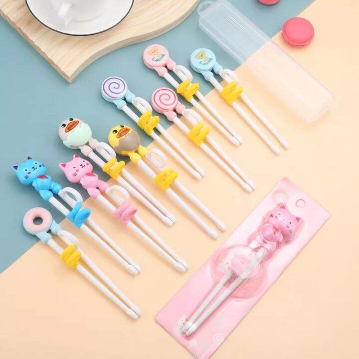 Sumpit Anak Karakter / Sumpit Anak Untuk Belajar Makan Model Kartun ...