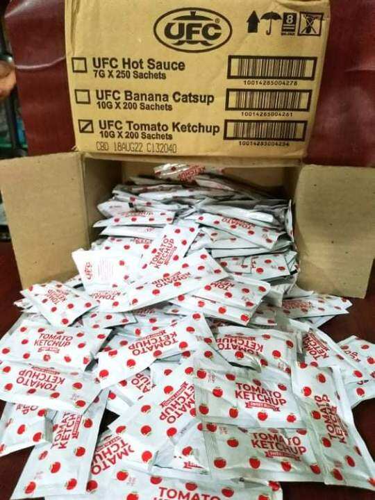 Ketchup Sachets / UFC / Tomato Ketchup -200pcs | Lazada PH