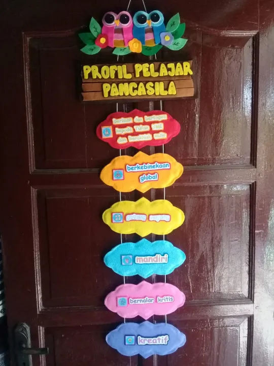 hiasan gantung PROFIL PELAJAR PANCASILA || prakarya sekolah | Lazada Indonesia