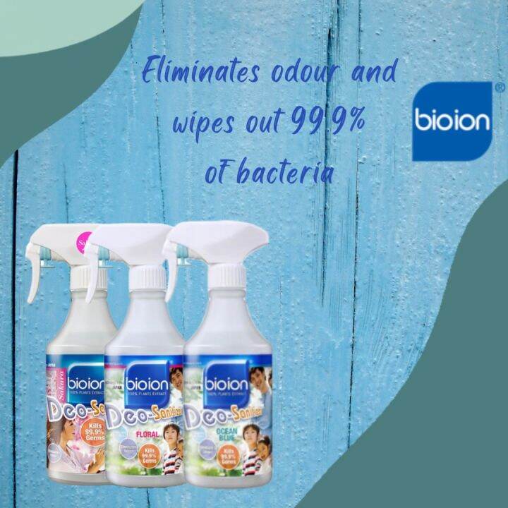 BIO ION DEO- SANITIZER OCEAN SCENT 500ML | Lazada