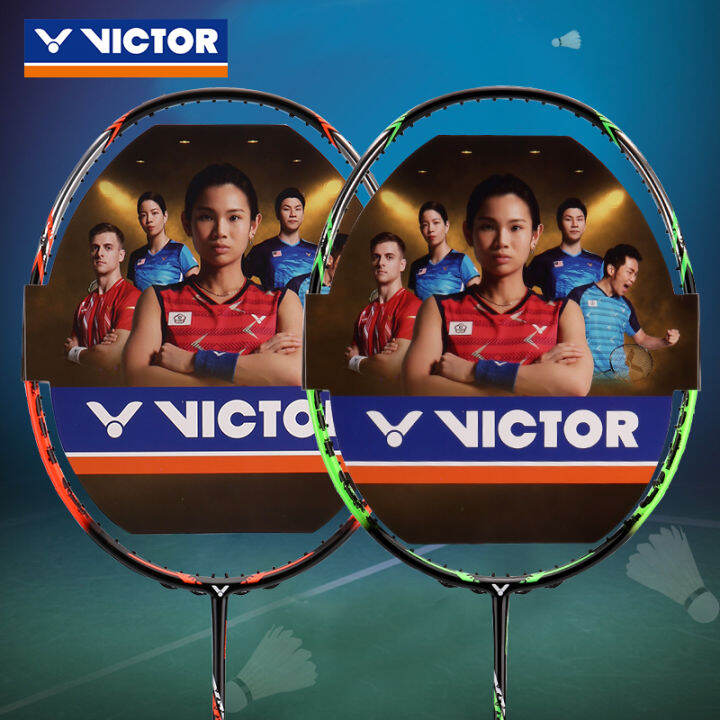 Victor/Victor Badminton Racket Full Carbon Assault TK15 Simplified ...
