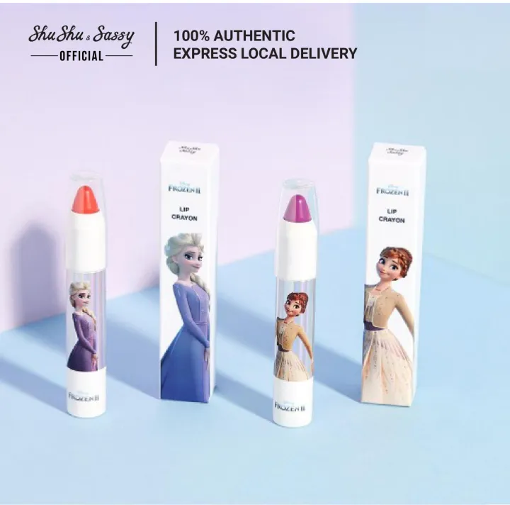 Shu Shu & Sassy KIDS Frozen Lipstick - Anna / Elsa Made in Korea | Lazada