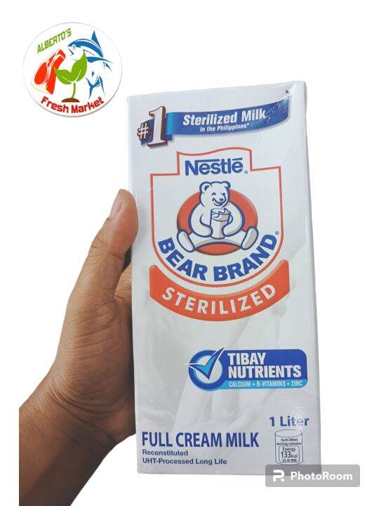 BEAR BRAND STERILIZED MILK 1 LITER | Lazada PH