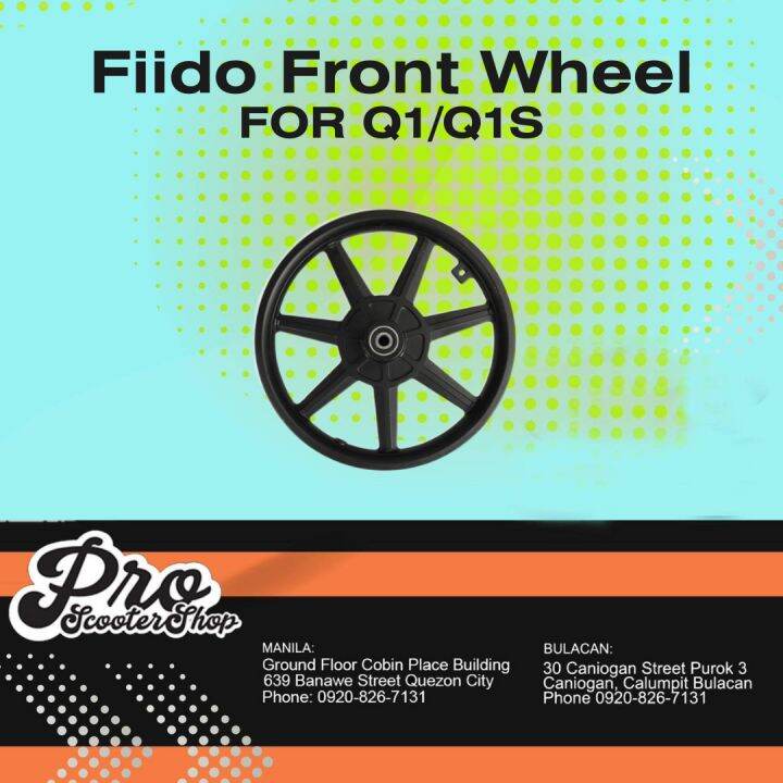 Fiido Front Wheel for Q1 and Q1S | Lazada PH