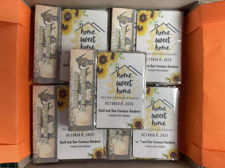 10 pcs ATM-Sized Personalized Ref Magnet for any occasions | Lazada PH