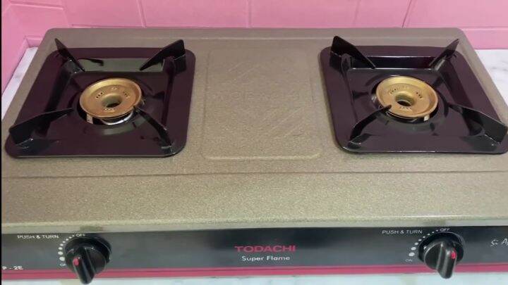 Todachi Kompor Gas 2 Tungku 74 cm (TP2E) | Lazada Indonesia