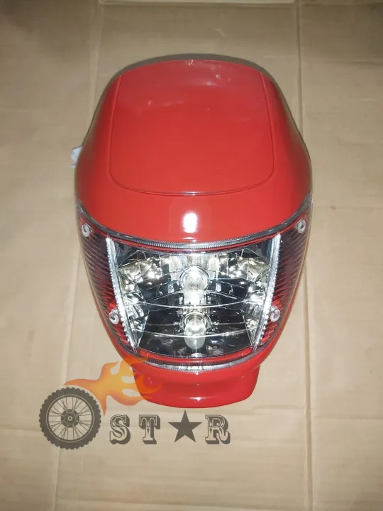 Headlight Raider J Red |St☆r | Lazada PH