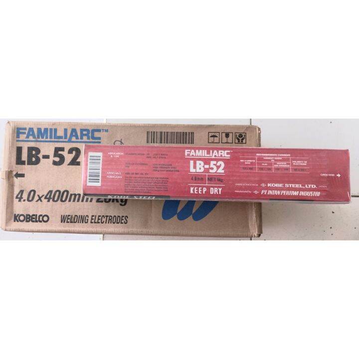 Kawat Las LB-52 4mm 5kg Welding Electrodes | Lazada Indonesia