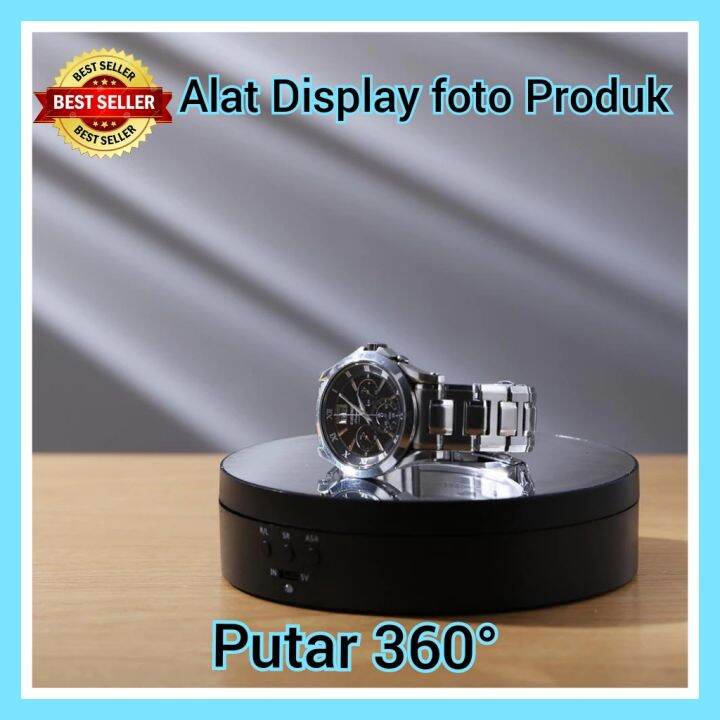 Alat alas Display foto produk putar 360° Stand base mirror | Lazada ...