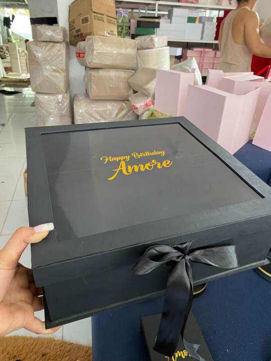 Customize gift box /Hard box/ gift box/ souvenir box | Lazada PH
