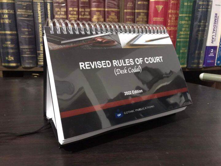 Revised Rules of Court (Desk Codal) (2022 Edition) | Lazada PH
