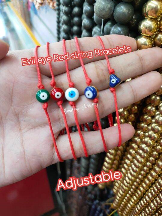 EVIL EYE BRACELETS ADJUSTABLE RED STRING | Lazada PH