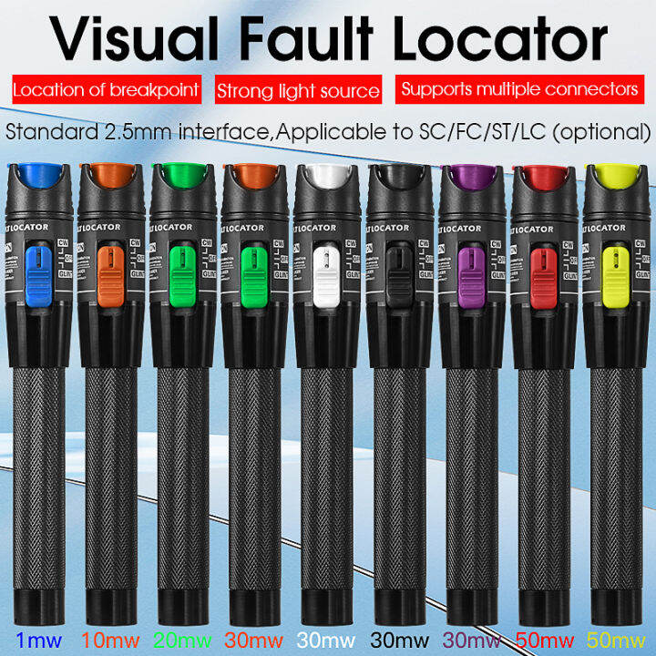 COMPTYCO visual fault locator 1/10/20/30/50mw optical fiber breakpoint ...