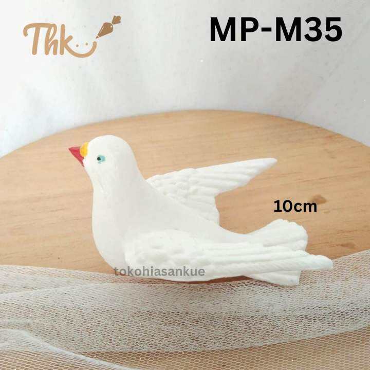 MP M35 - Hiasan Kue Cake Topper Burung Merpati | Lazada Indonesia