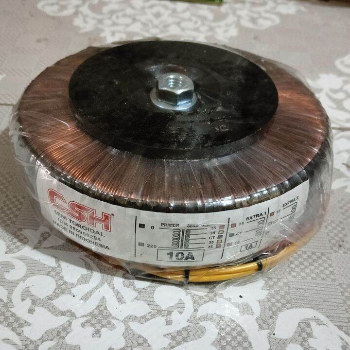 Trafo Toroid Donat 10A CT 45-35V Merk CSH | Lazada Indonesia